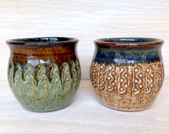 Stamped pottery | Etsy