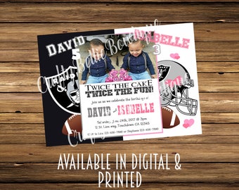 Raiders invitations | Etsy