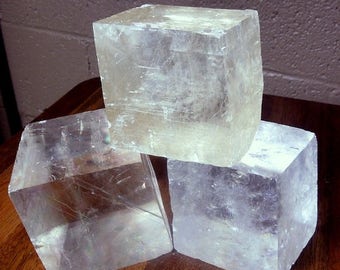 Optical calcite | Etsy