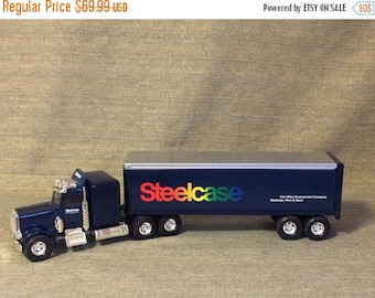 Tractor trailer toy | Etsy