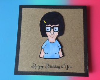 Bobs burgers card | Etsy