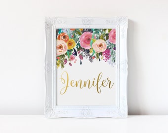 Jennifer name | Etsy