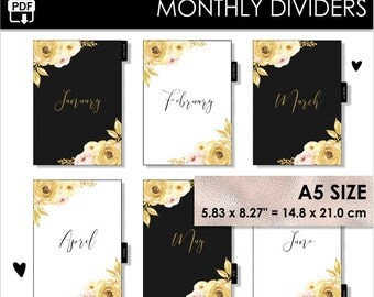 Page dividers | Etsy