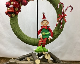 Elf wreath | Etsy