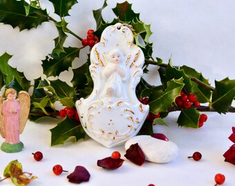 Porcelain angel | Etsy