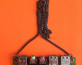 Usb necklace | Etsy