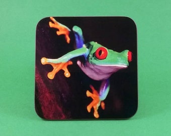 Frog coasters | Etsy