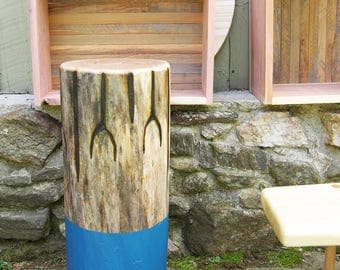 Tree stump table | Etsy