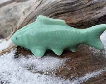 Porcelain koi fish | Etsy