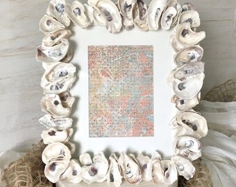 Shell picture frame | Etsy