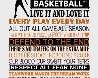 Basketball prayer | Etsy