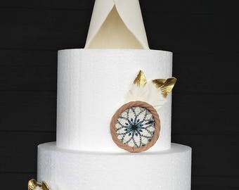 Teepee cake topper | Etsy