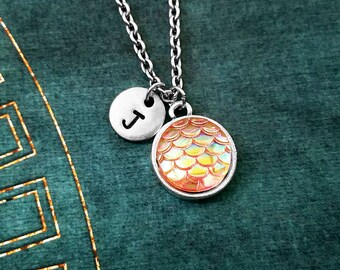 Fish scale jewelry | Etsy