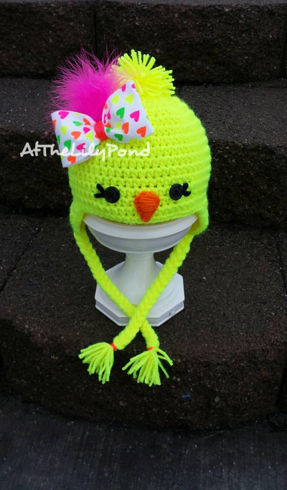 Chick Hat Peep Hat Chicken Hat Easter Hat Easter Baby