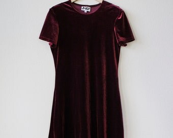 Velvet dress | Etsy