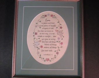 Framed custom poem | Etsy