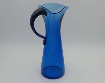 Blenko pitcher | Etsy