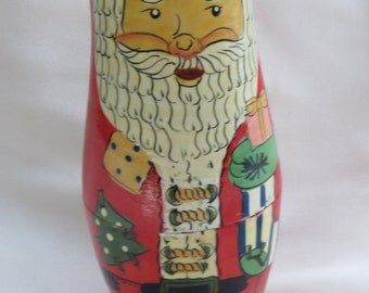 Santa nesting dolls | Etsy
