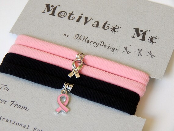 Inspirational Motivational Fabric Wrap Bracelet