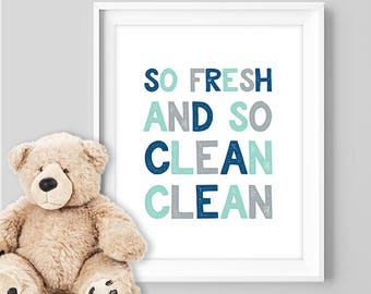So fresh so clean | Etsy