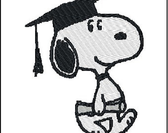 Graduation snoopy | Etsy