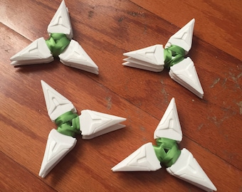 Overwatch Inspired Genji Shuriken Fidget Hand Spinner Painted