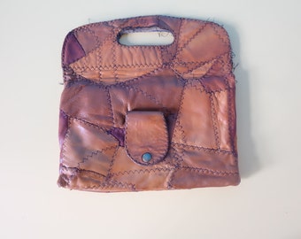 Leather patchwork | Etsy