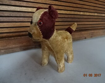 Vintage stuffed dog | Etsy