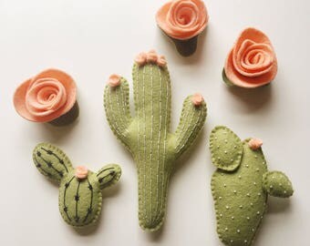 Handmade Pillows Felt Goods by LunaBeehive on Etsy