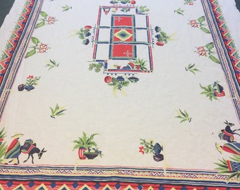 Mexican tablecloth | Etsy