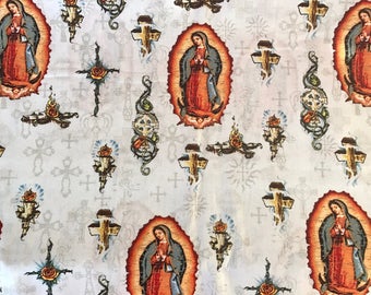 Religious fabric | Etsy