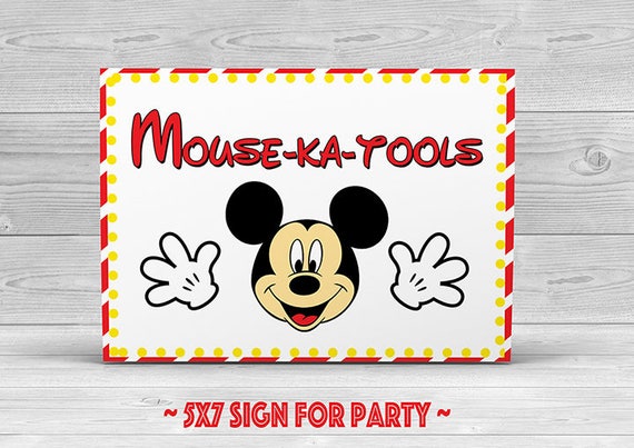Mickey Mouse Mousekatools Clubhouse Birthday Party Ideas