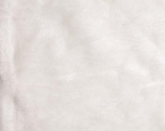 White fur fabric | Etsy