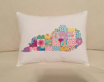 Patchwork pillow | Etsy