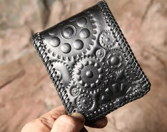 Steampunk wallet | Etsy