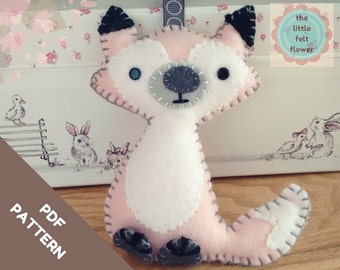 Fox sewing pattern | Etsy