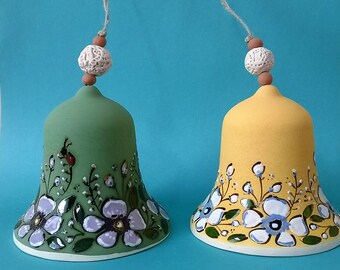 Ceramic bell | Etsy