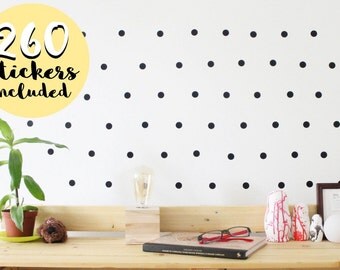 Wall decal polka dot | Etsy