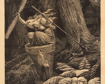 Magical folk art | Etsy