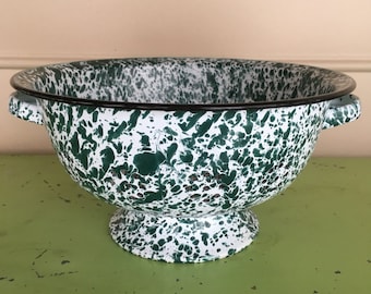 Enamel splatterware | Etsy