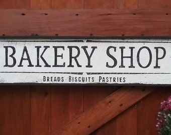 Vintage bakery sign | Etsy