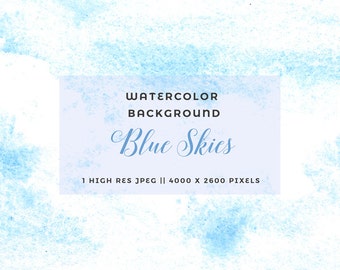 Navy Blue Ombre Clipart Blue Watercolor Splash by EssemCreatives
