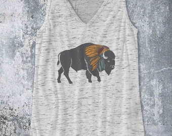 Bison shirt | Etsy