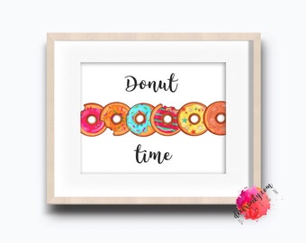 Donut word art | Etsy