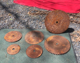 Antique saw blade | Etsy