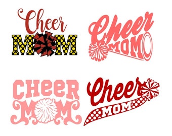 Cheer mom decal | Etsy