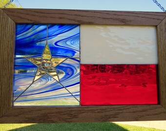 Stained glass texas | Etsy