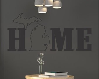 Michigan decal | Etsy