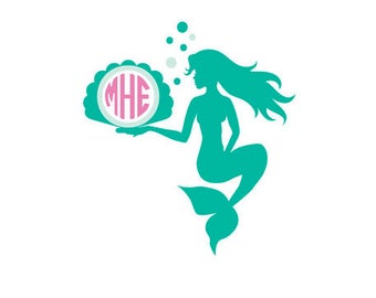 Mermaid decals | Etsy