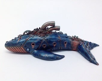 Metal whale art | Etsy
